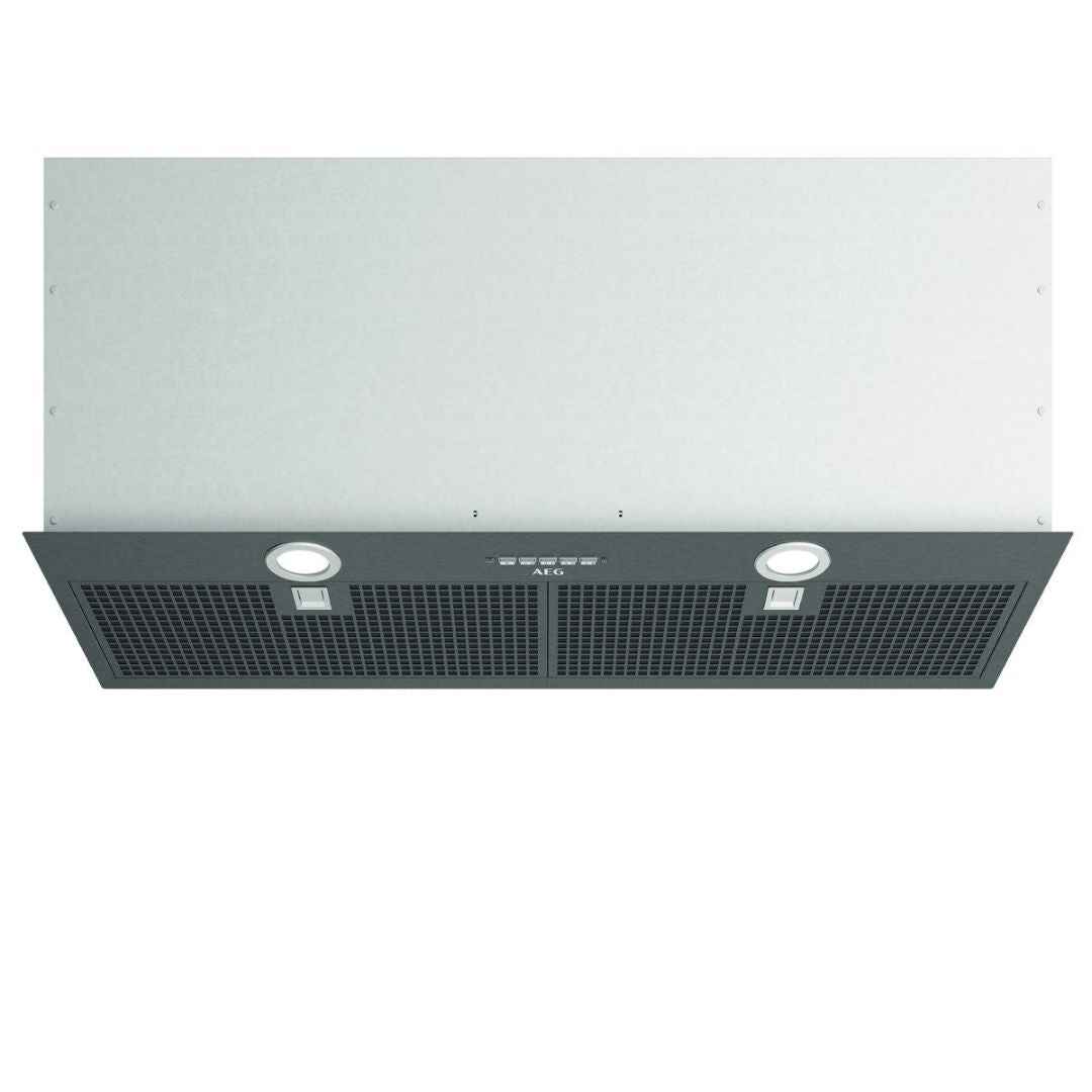 AEG 86cm Integrated Rangehood in Dark Stainless Steel DGE5962HB - Fact ...
