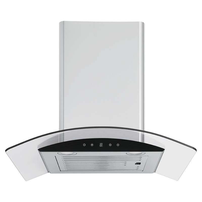 Euromaid 60cm Glass Canopy Rangehood RGT6 – The Appliance Group