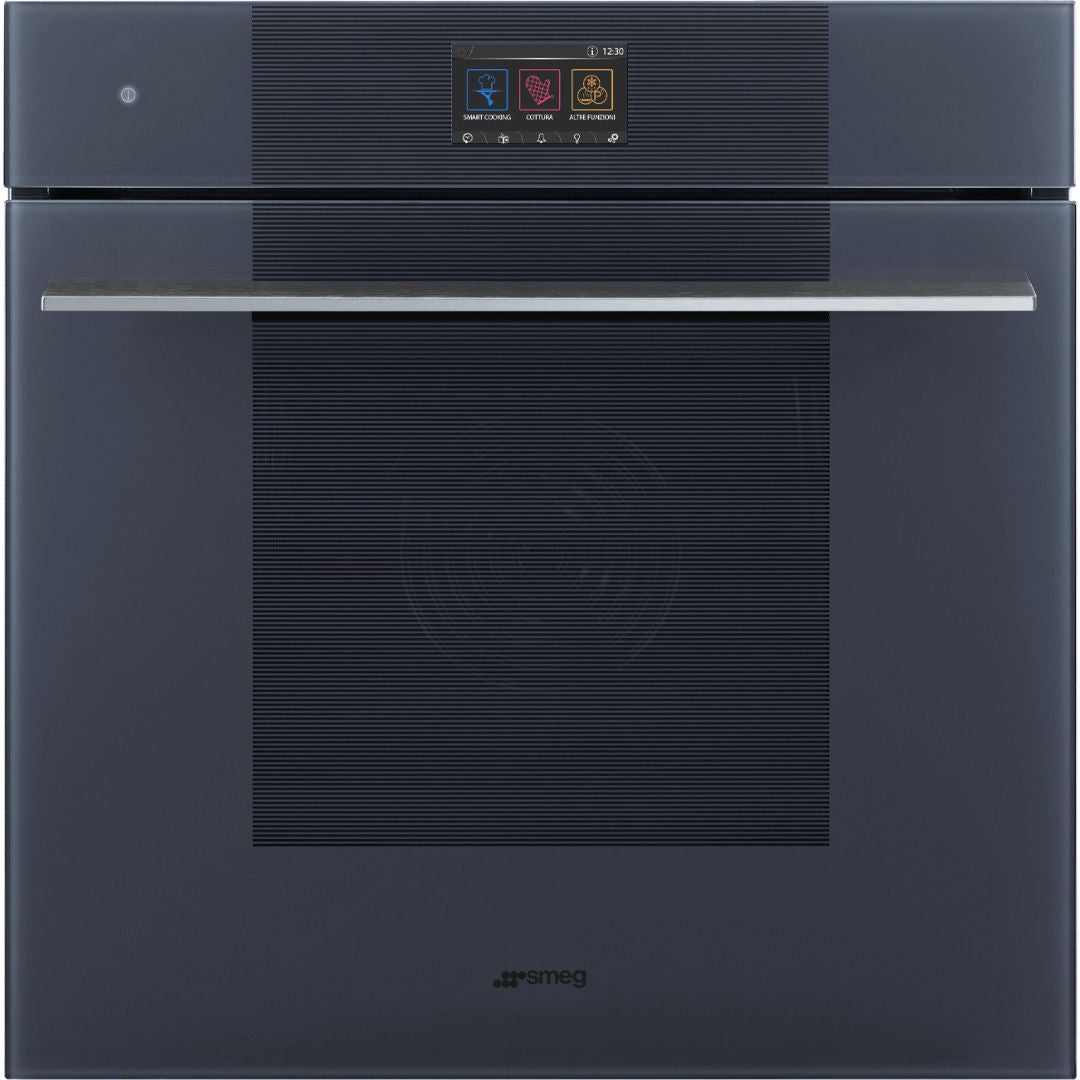 Smeg Linea 60cm Neptune Grey Pyro Steam Oven SOPA6104S2PG - Factory Se ...