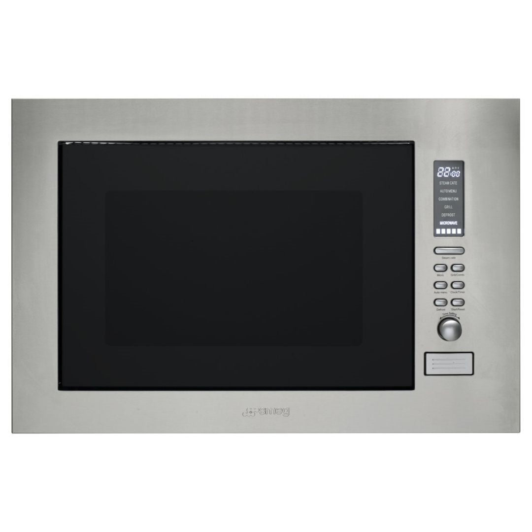 Smeg 25L Microwave with Trim Kit and Steam SBIM30X-1 - Factory Seconds ...