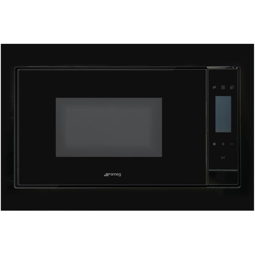 Smeg 31L Built-In Microwave with Trim Kit SMO31NT - Factory Seconds ...