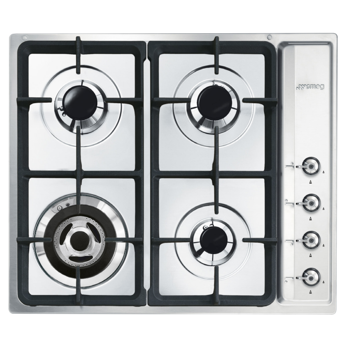 Smeg 60cm Stainless Steel Gas Cooktop CIR66XS3 - Factory Seconds – The ...