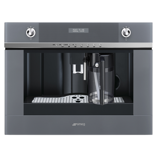 Smeg Built In Silver Linea Coffee Machine CMS4101S - Factory Seconds D ...