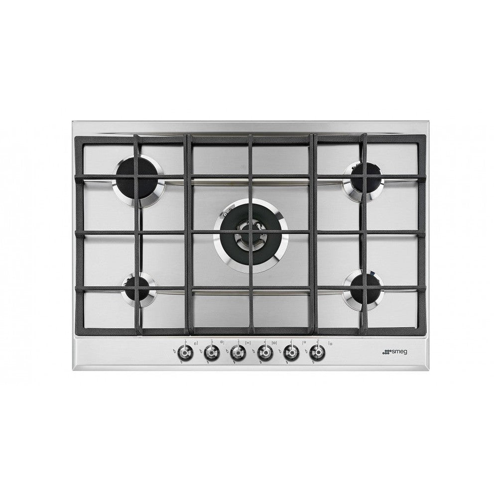 Smeg Stainless Steel 70cm Gas Cooktop PA372XGH - Factory Seconds – The ...